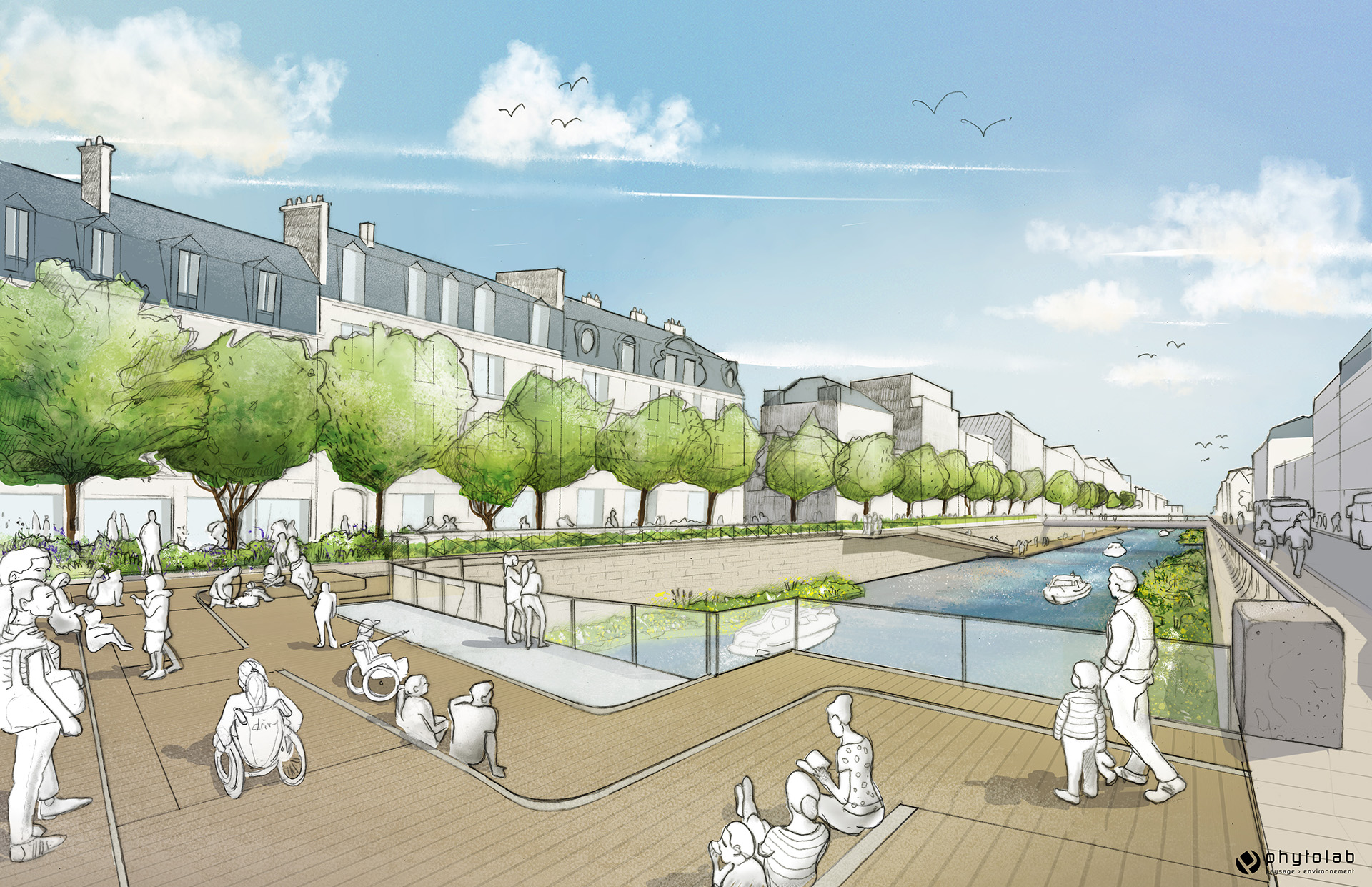 Réaménagement du quai de la Vilaine - Actierra